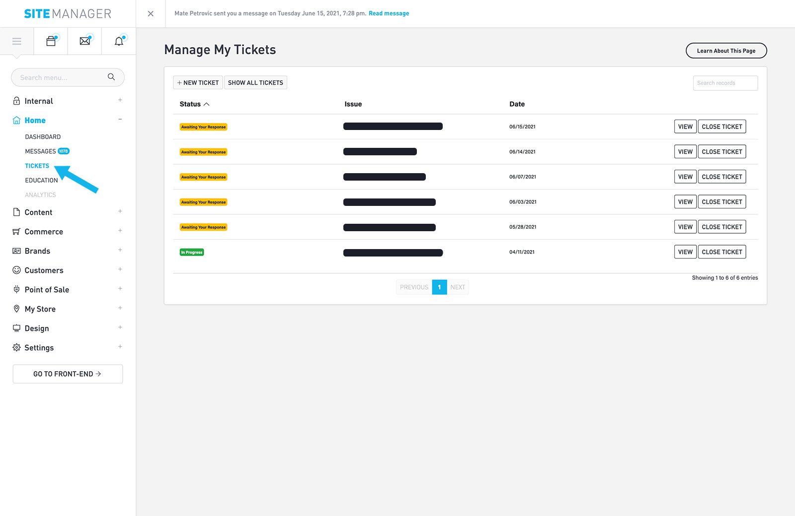 How to Submit a Ticket