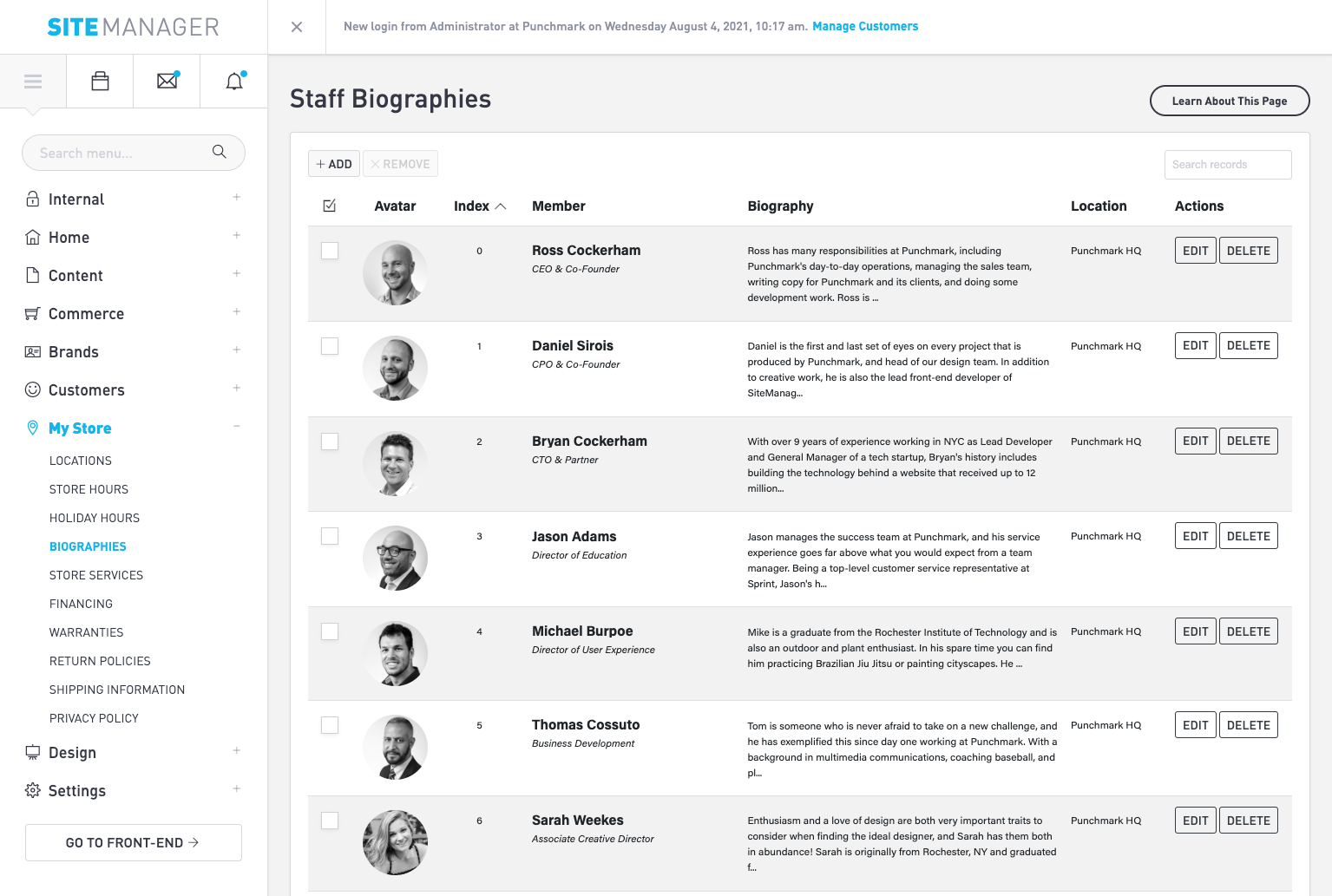How to Make a Meet the Staff Widget