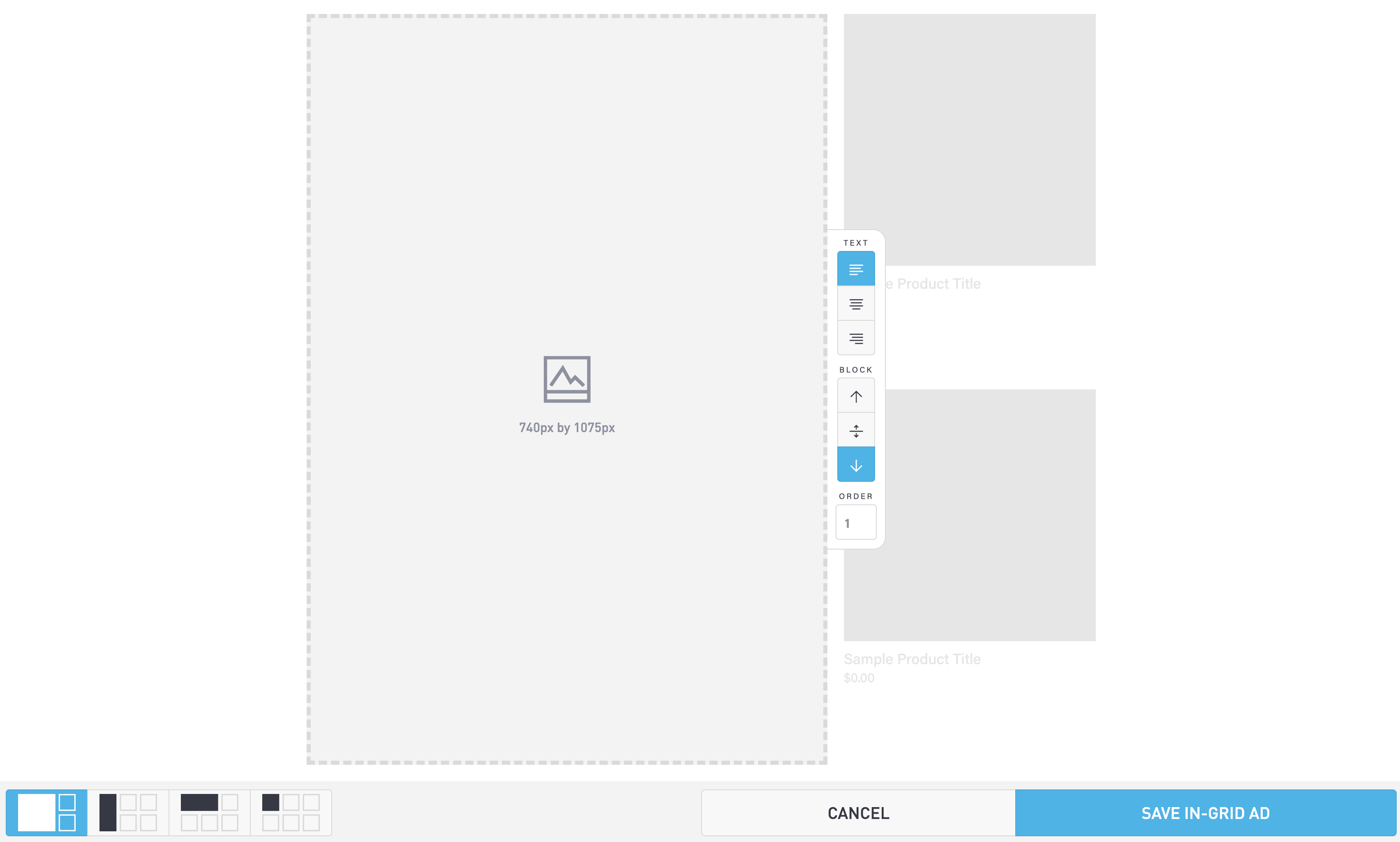 How to Make In-Grid Ads