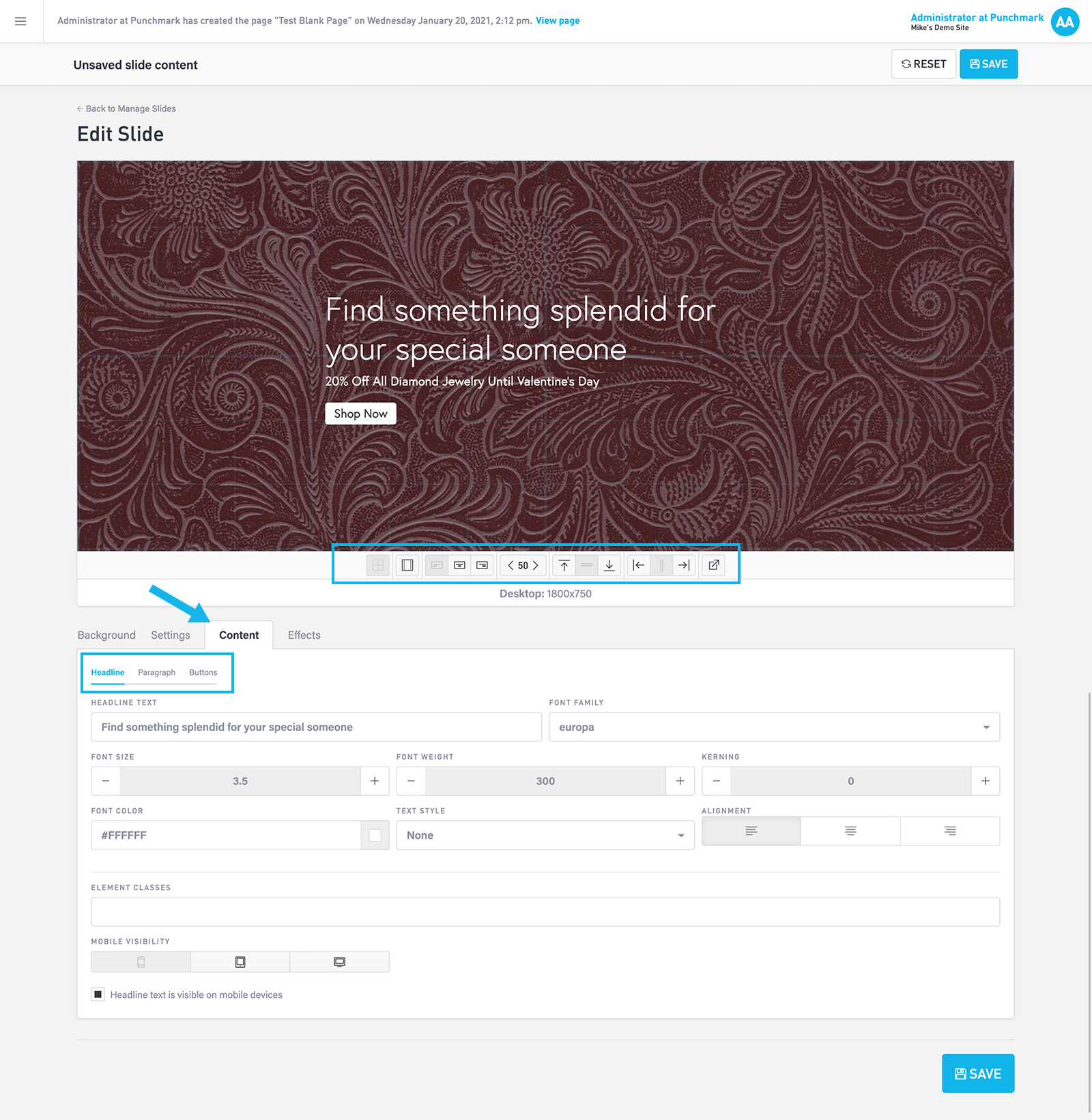 How to Create a Homepage Banner